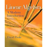 Linear Algebra: A Modern Introduction: Poole, David: 8601421990653 ...
