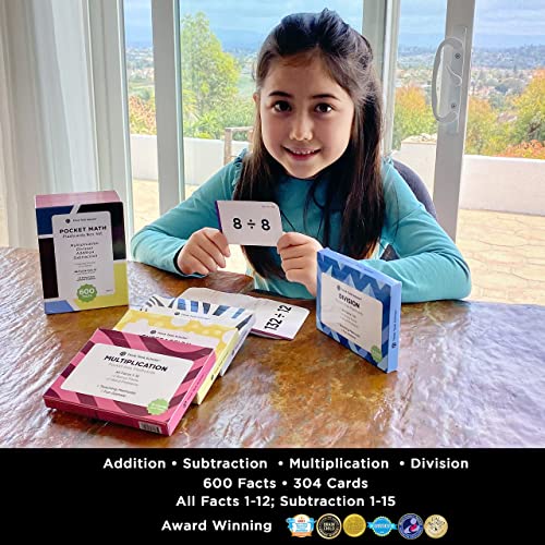 Think Tank Scholar Math Flash Cards (600 Facts Box Set) Addition ...