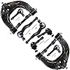 SCITOO 8pcs Suspension Kit 2 Front Upper Control Arm And Ball Joint 2 ...