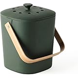 Amazon.com: Bamboozle - 1 Gallon Compost Bin, Naturally Decomposing Bin ...