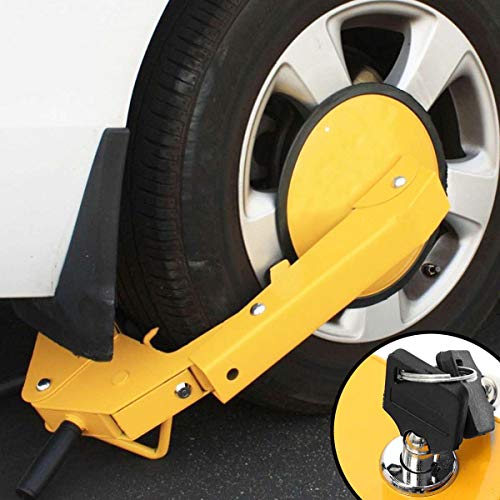 NOPTEG ATV RV Car Tire Claw Wheel Clamp Boat Truck Trailer Lock Anti ...