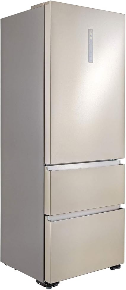 Haier A3FE743CPJ Freestanding American Fridge Freezer, 431L Total ...