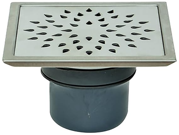 Aquieen Stainless Steel Matte Finish Bathroom Floor Water Drain Grating ...