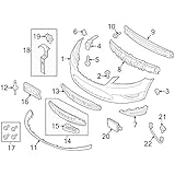 Amazon.com: Genuine Ford CJ5Z-17D957-AA Bumper Assembly: Automotive