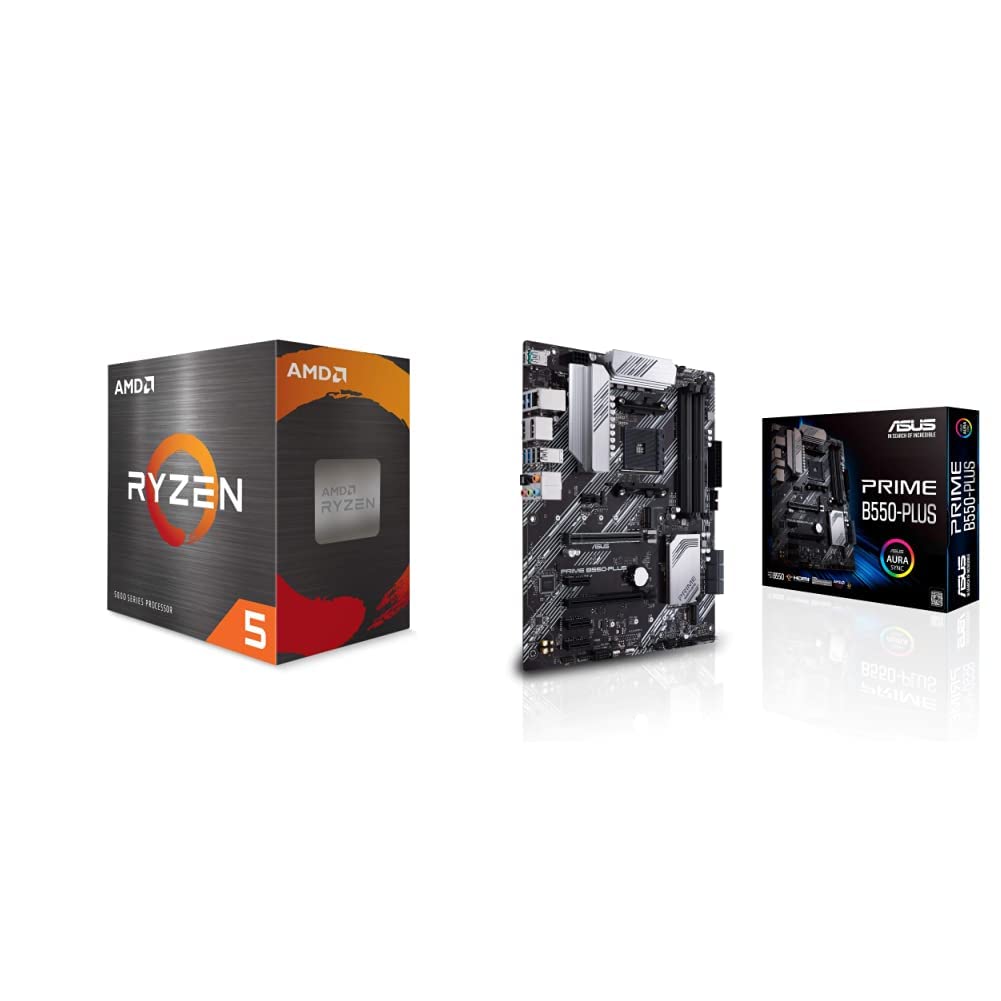Mua Ryzen 5 5600X 6-core, 12-Thread Unlocked Desktop Processor & ASUS ...