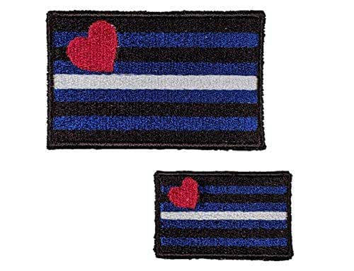 Amazon.com: BDSM Leather Pride Flag Embroidered Patch : Handmade Products
