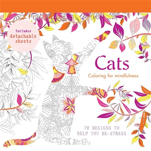 Amazon.com: Cats: 70 designs to help you de-stress (Coloring for ...
