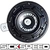 Sickspeed Black Super Loud Single Electric Blast Tone Horn for Car ...