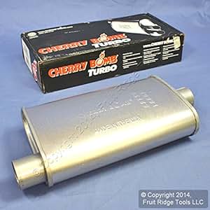 Amazon.com: Cherry Bomb 16802 Turbo Muffler: Automotive