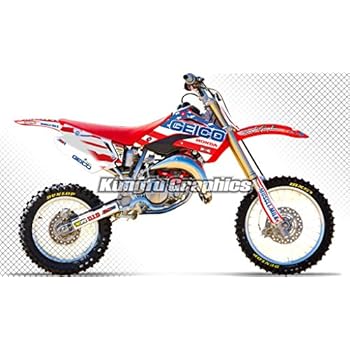 Amazon.com: Wholesale Decals MX Dirt Bike Graphic Kit Sticker Decals ...