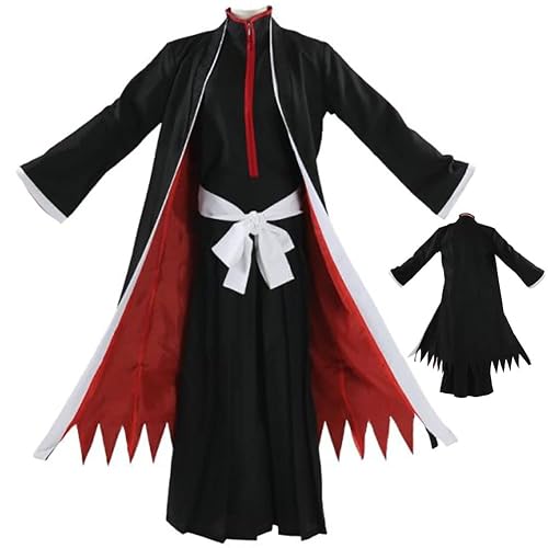 Oikawa Kurosaki Ichigo Cosplay Costume Kurosaki Outfit Uniform Black ...