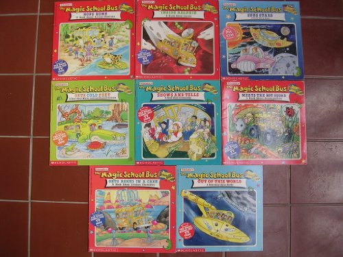 Magic School Bus Box Set of 8 ; Archaeology, Inside Ralphie - Germs ...
