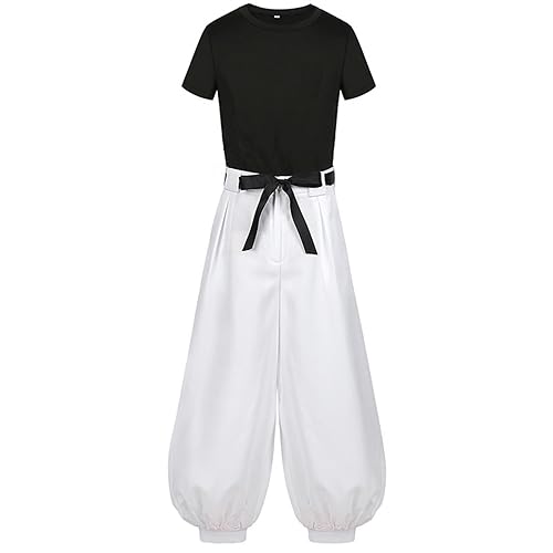 Teilwenl Toji Fushiguro Cosplay for Men Toji Fushiguro Shirt Pants Full ...
