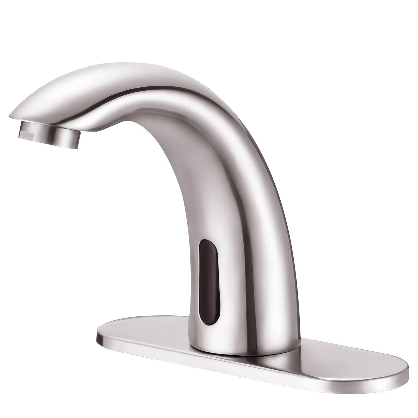 Yodel Faucet Touchless Bathroom Sink Faucet - Automatic Motion Sensor ...