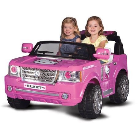 Hello Kitty SUV 12-Volt Battery-Powered Ride-On - Import It All
