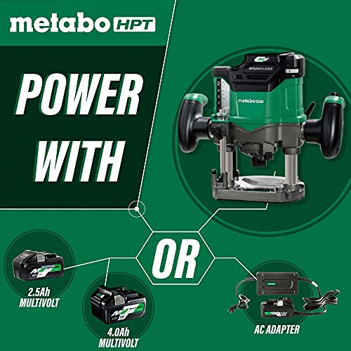 Metabo HPT 36V MultiVolt™ Cordless Plunge Router Kit | Includes 1/2 ...