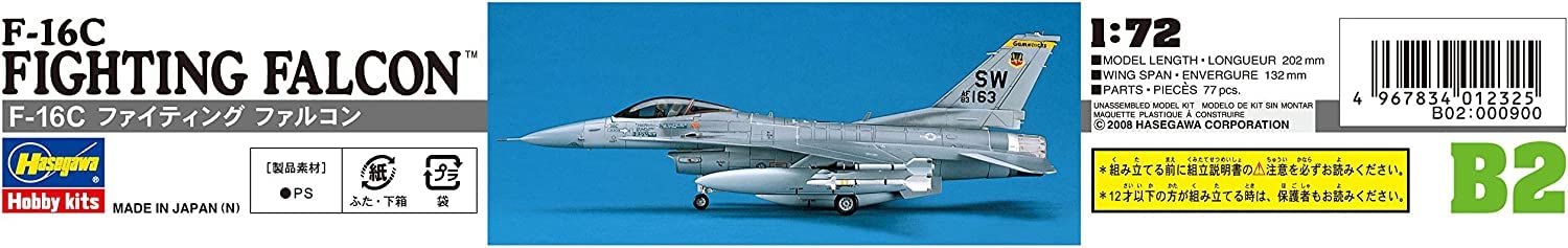 Mua 1:72 Scale F-16C Fighting Falcon Model Kit trên Amazon Mỹ chính ...