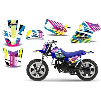 Amazon.com: YAMAHA PW 50 PW50 GRAPHICS KIT DECALS DECO Fits Years 1990 ...