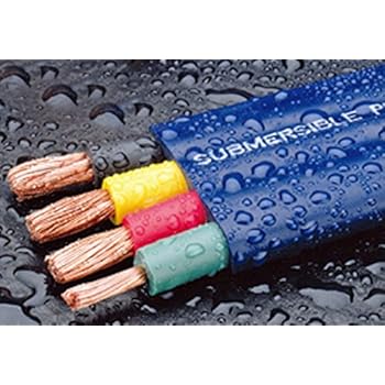 CUT TO LENGTH 12-2 / 14-2 FLAT YELLOW SUBMERSIBLE PUMP CABLE WIRE 600V ...