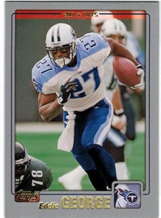 Amazon.com: 2001 Topps Tennessee Titans Team Set with Eddie George ...