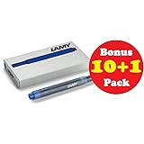 100 Stück Lamy Tintenpatronen blau (20x5) Patronen für Füller: Amazon ...