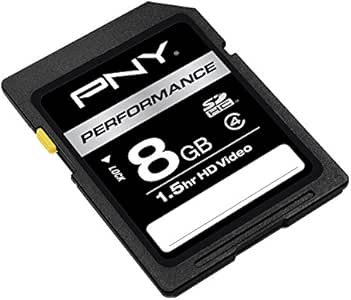 Amazon.com: PNY Optima 8GB SDHC Class 4 Flash Memory Card P-SDHC8G4H-GE ...