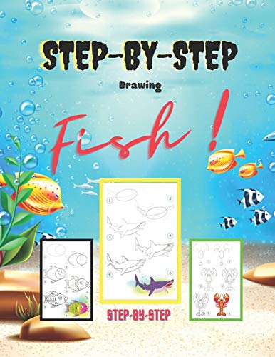 How to Draw Sea Creatures: Learn to Draw Step by Step, Easy and Fun! | World's Biggest Leveled ...