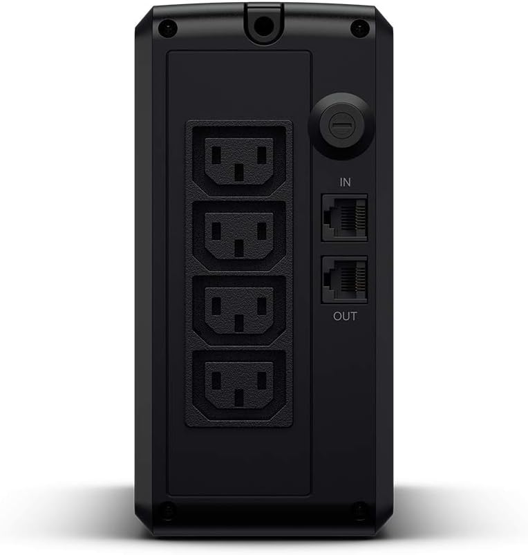 Cyberpower UT650EIG Ut Series, 650Va/360w, 4 IEC Outlets, AVR, Mini ...