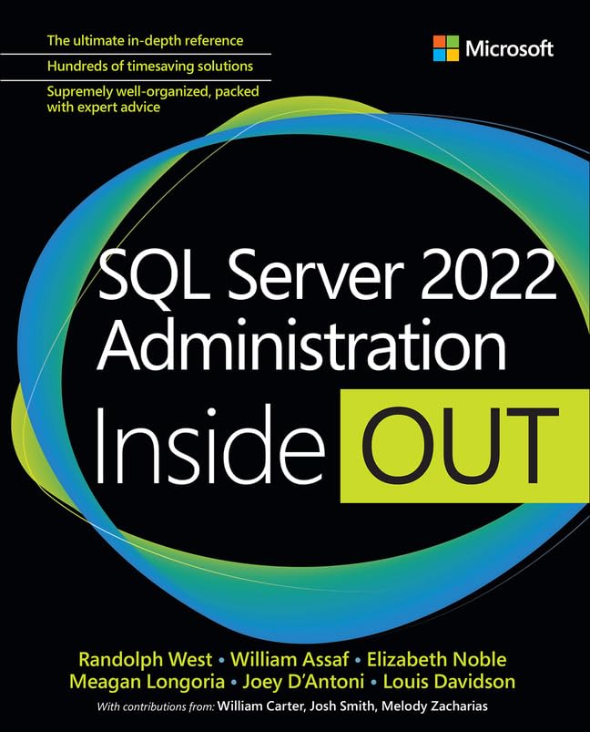 Mua SQL Server 2022 Administration Inside Out SQL Server 2022 Administration Inside Out ...