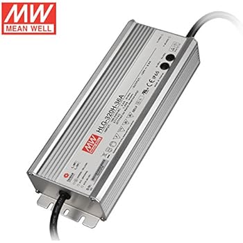 MW Mean Well HLG-320H-36B 36V 8.9A 320.4W Single Output Switching LED Power Supply with PFC ...