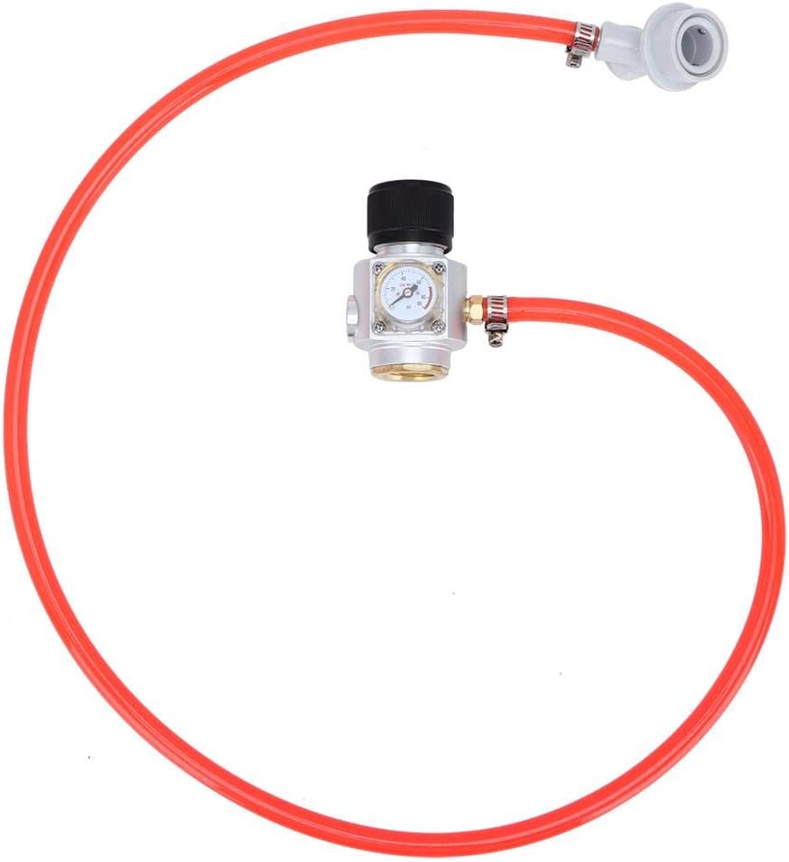 Duokon CO2 Mini Gas Regulator 5/16in Gas Line Assembly Quick Connector ...