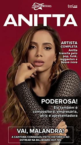 Artistas de Sucesso Ed. 14 - Anitta: Vai Malandra! (EdiCase Publicações ...