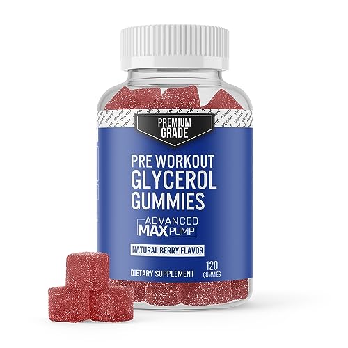 VitaPatch Premium Grade Glycerol Gummies Stim Free Pre Workout ...
