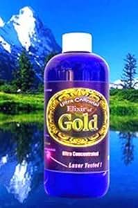 Amazon.com: Colloidal Gold (Elixir) 240 ppm, 16 Oz, Silver Mountain Minerals ( Medical purity ...
