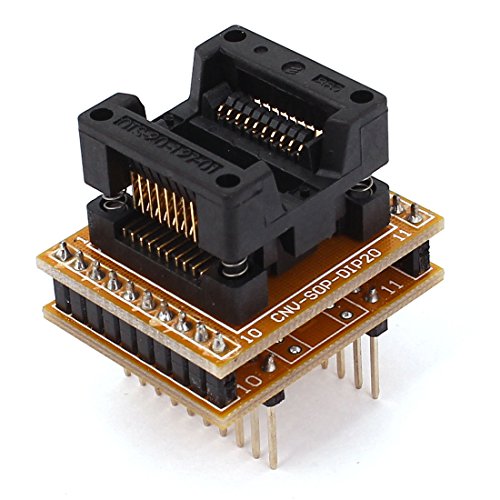 Dual Row 20 Pin DIP to SOP Programming Socket Adapter: Amazon.in ...