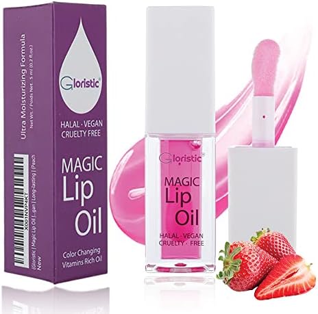 Gloristic | Magic Lip Oil | Color Changing Lip Oil | Vitamin Rich Ultra ...