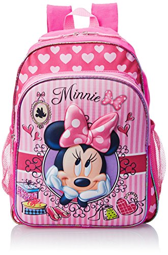 Disney Little Girls' Minnie Mouse 3D Eva Molded Backpack, Hot Pink ...