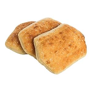 La Brea Bakery Telera Rolls, Sliced, Parbaked Frozen Bulk Bag, 3.5 oz ...