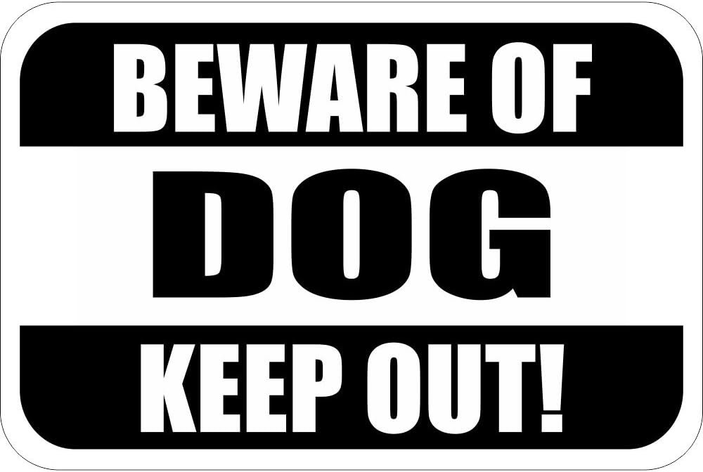 Amazon.com : Beware Of Dog Sign - Keep Out Sign - 12" x 18" : Office ...