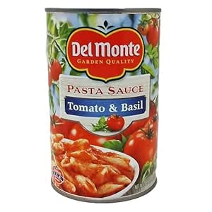 Amazon.com: Del Monte Tomato & Basil Pasta Sauce (Case of 12)