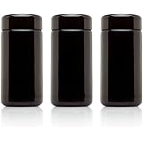 Amazon.com: Infinity Jars 150 ml (5.07 fl oz) 3-Pack Tall Black ...