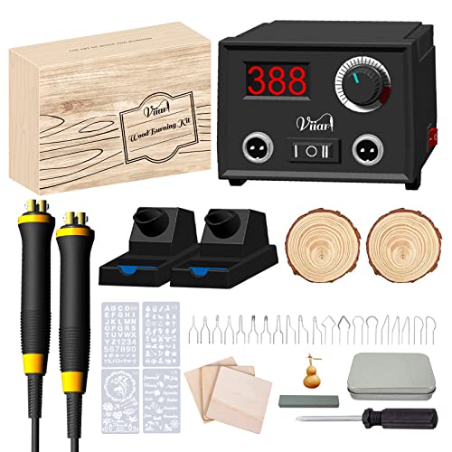 Mua Viiart Professional Pyrography Tool Kit 60W Upgraded Wood Burning ...