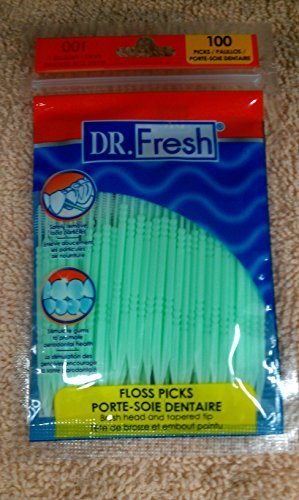 Price tracking for: 1 pk 100 ct Soft Bristle Dental Floss Picks ...