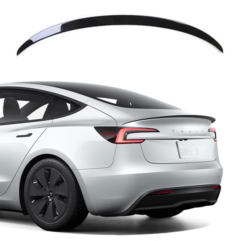 TOPABYTE Spoiler for Tesla Model 3 Highland 2024 Original Rear Spoiler ...