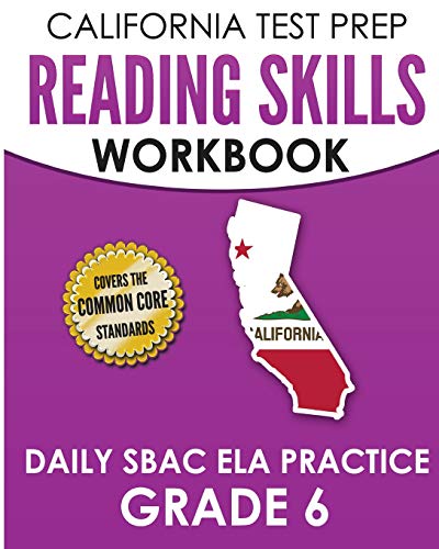 Amazon.com: CALIFORNIA TEST PREP Reading Skills Workbook Daily SBAC ELA ...