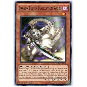 Amazon.com: Yu-Gi-Oh! - Buster Whelp of the Destruction Swordsman (BOSH ...