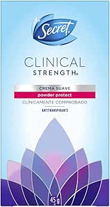 Secret Clinical Strength Powder Protect Crema Suave Antitranspirante 45 ...