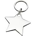 Amazon.com: Design Gifts Star Keychain : Clothing, Shoes & Jewelry