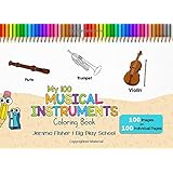 Amazon.com: Musical Instruments Coloring Book (Dover Design Coloring ...