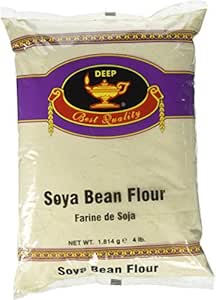 Amazon.com : Deep, Soya Bean Flour, 4 Pound(LB) : Wheat Flours And ...